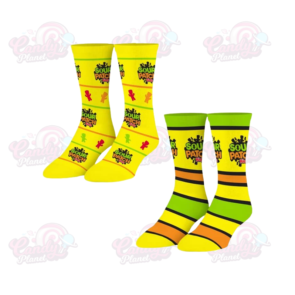 Sour Patch Kids Socks 2 Pairs – CANDY PLANET