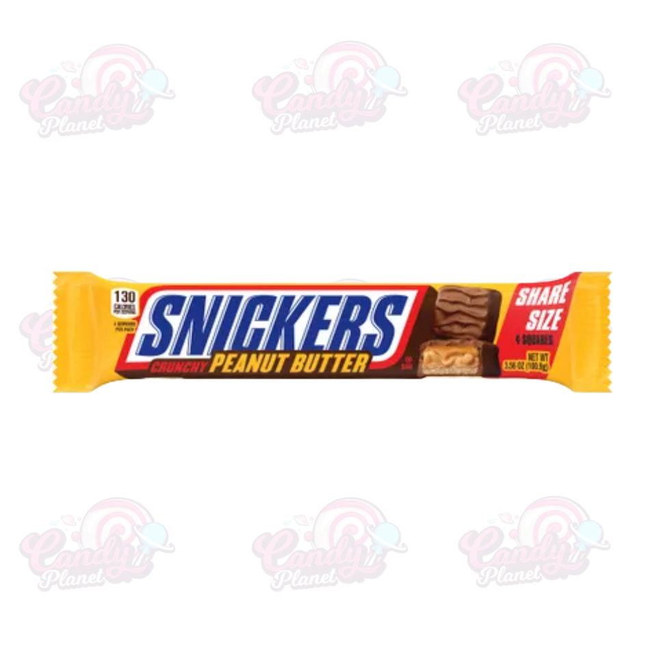 Snickers Crunchy Peanut Butter (100.9g) – CANDY PLANET