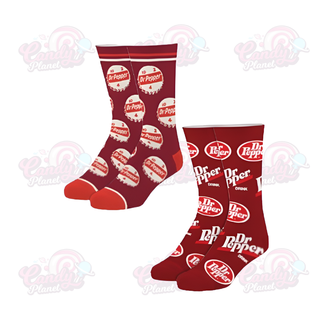 Dr Pepper Retro Socks 2 Pair – CANDY PLANET
