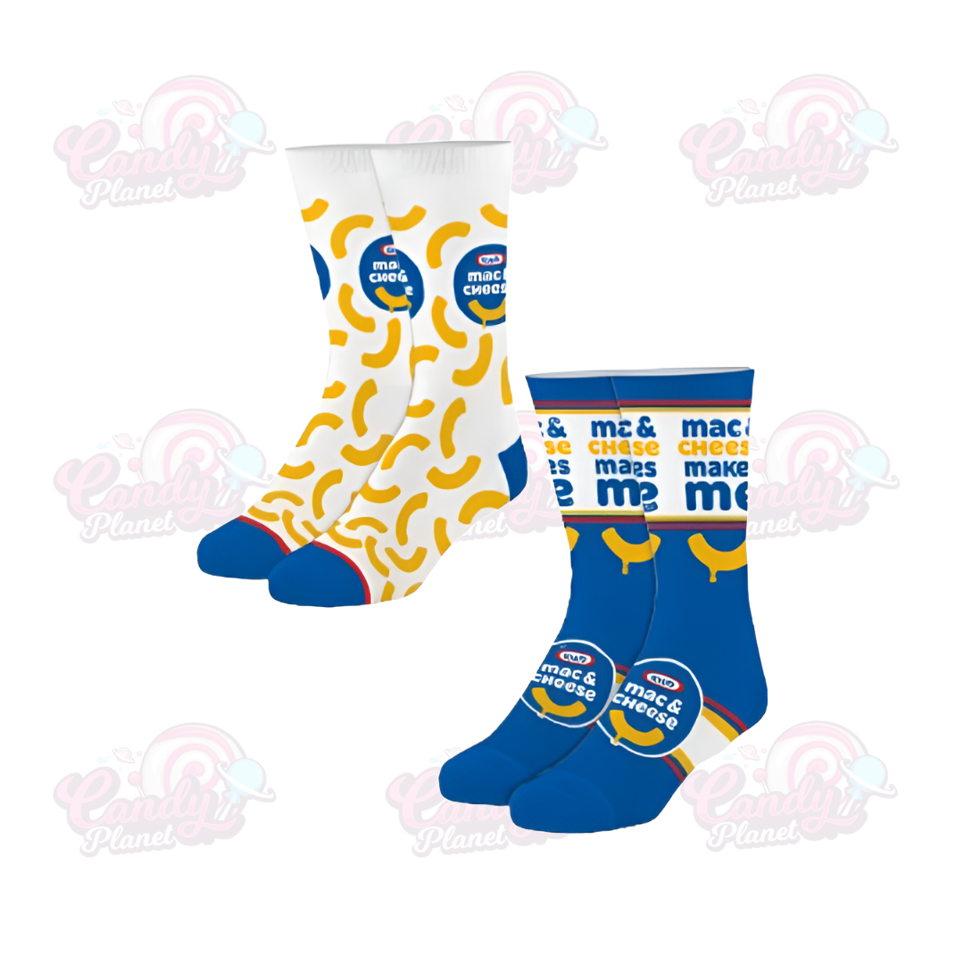 Kraft Mac and Cheese Socks 2 Pair – CANDY PLANET