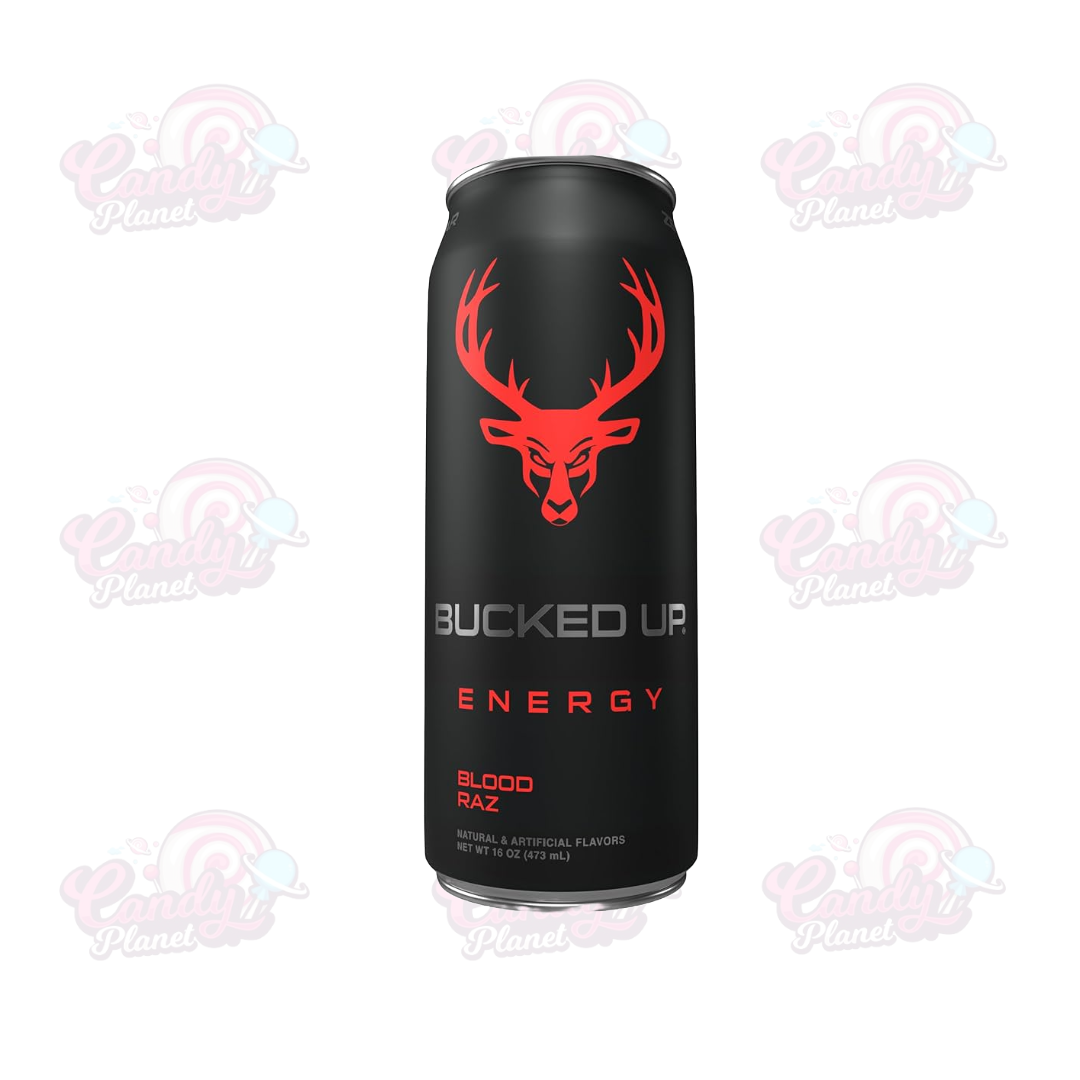 Bucked UP Blood Raz (473ml) – CANDY PLANET